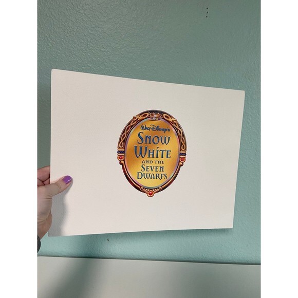 Disney | Art | Walt Disneys Snow White And The Seven Dwarfs Lithograph ...